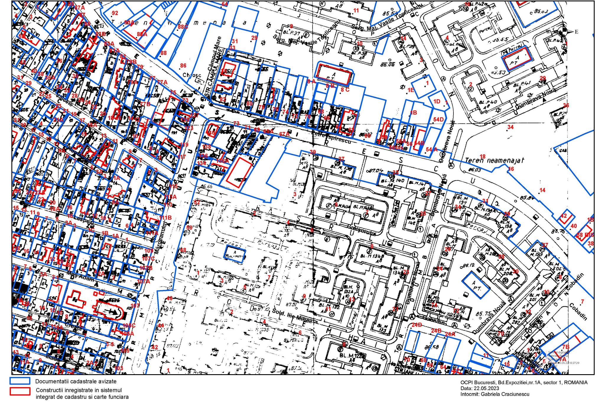 Planuri incadrare in zona – Cadastru, Proiectare, Expertize MLPAT